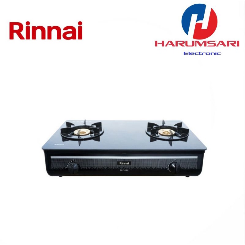 Jual RINNAI Kompor Gas Dua (2) Tungku RI-712 GAB/RI-712 GA(B) | Shopee ...