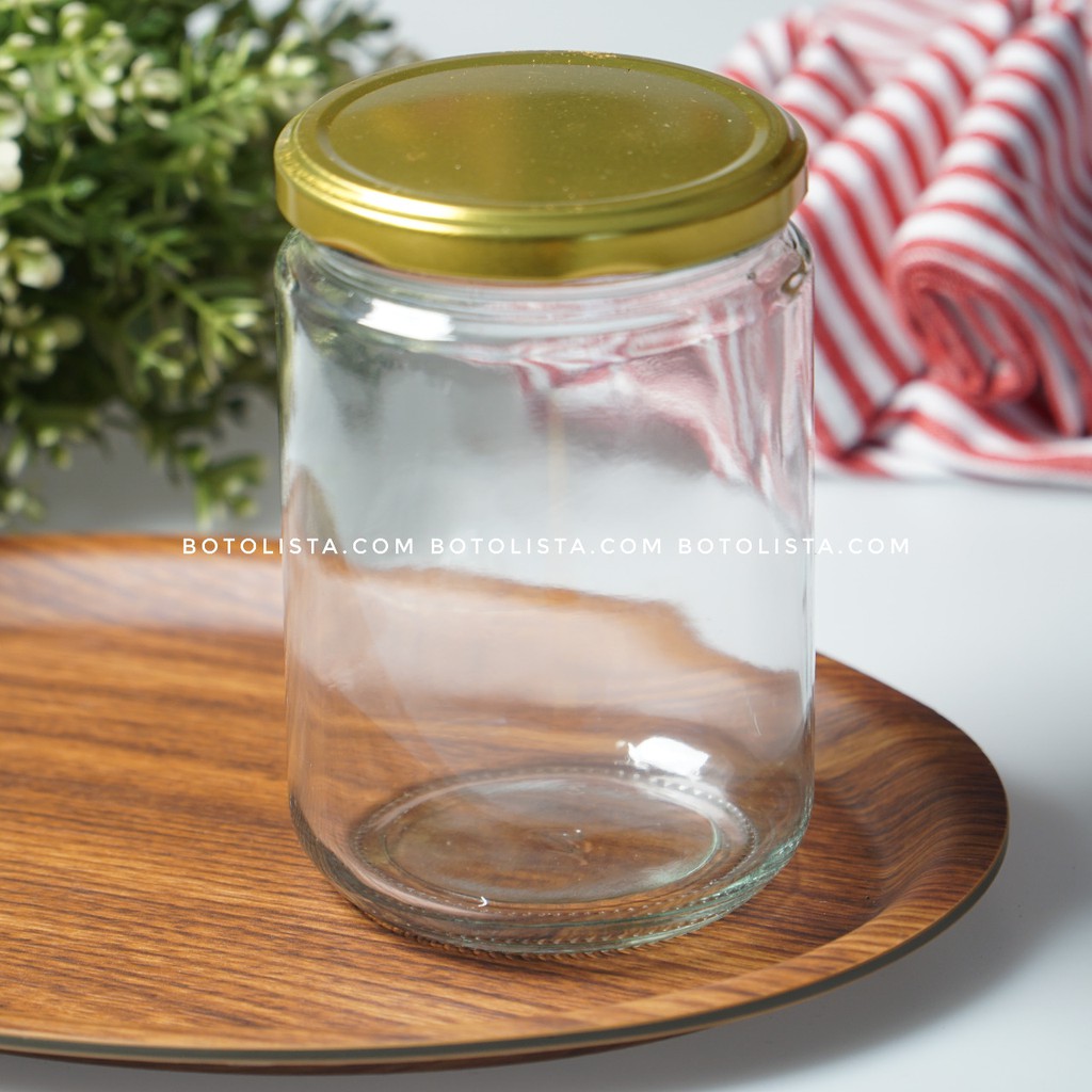 Jual Jar Kaca Murah - Toples Selai Beling - Toples Kaca - Jar 450 Ml ...
