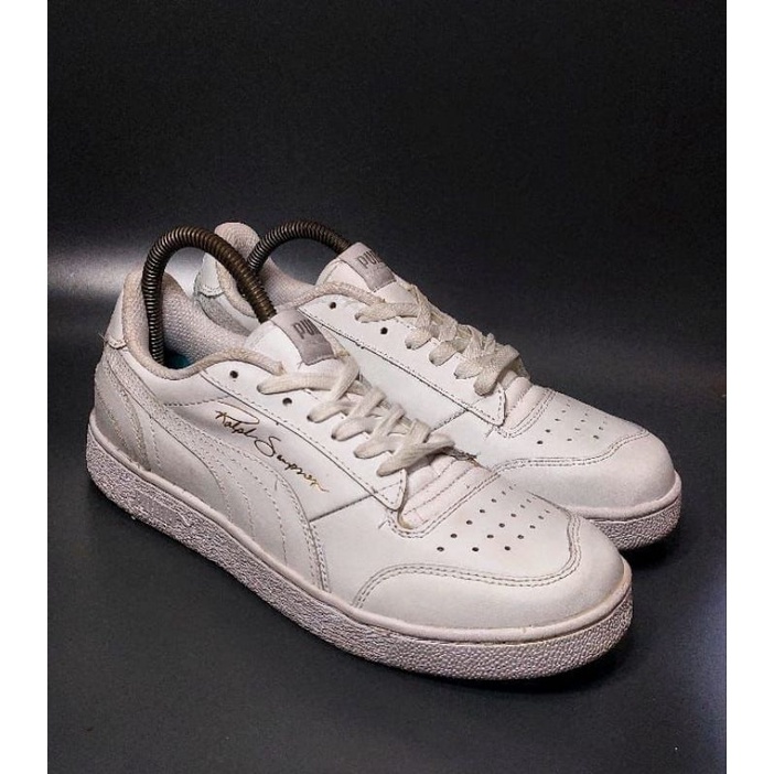 Jual Sepatu Puma triple white second Original | Shopee Indonesia