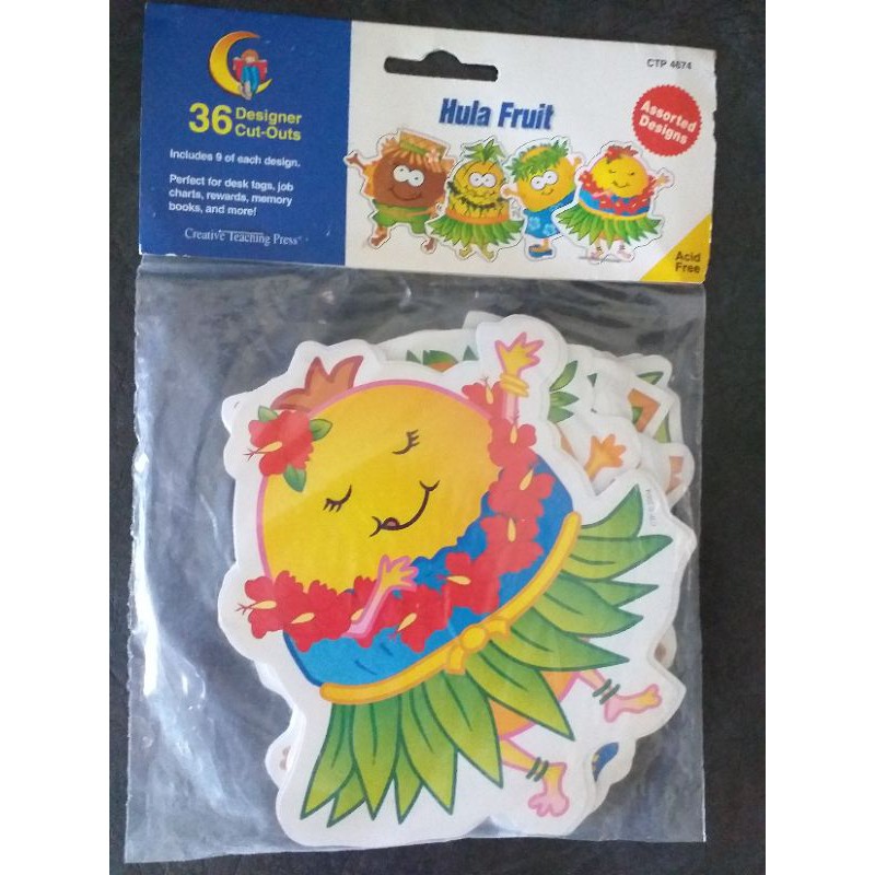 Jual Designer Cut-Outs Variety Pack | Hula Fruit | Shopee Indonesia