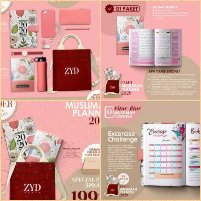 Jual Ready Muslimah Planner by Ziyad Visi Media | Shopee Indonesia