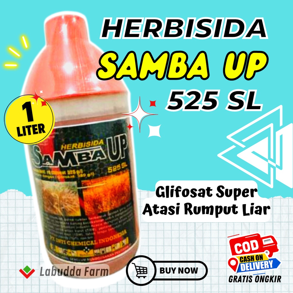 Jual Samba Up 525SL Glifosat Super 1 Liter - Herbisida Samba Up 1 Liter ...