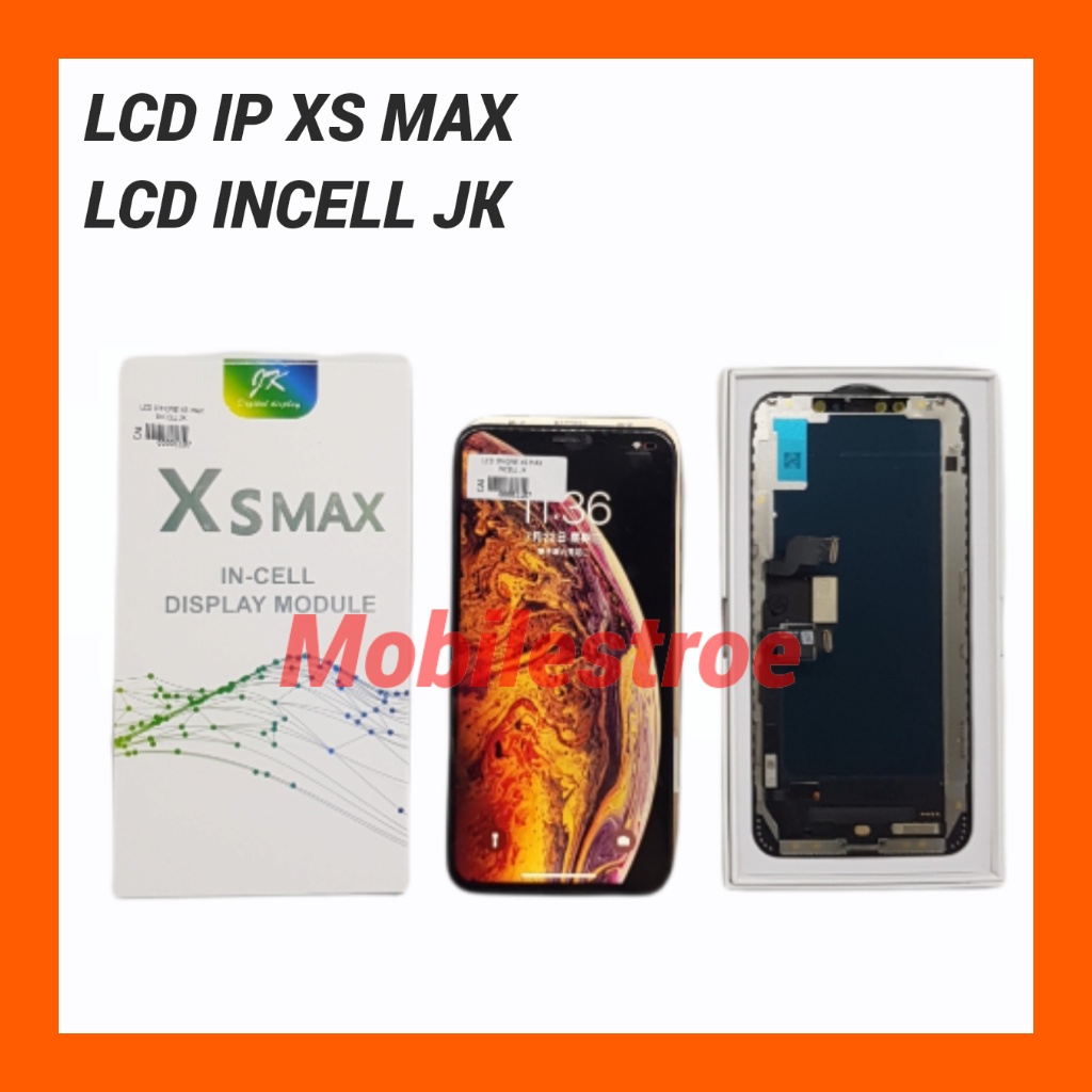 Jual LCD + TOUCHSCREEN IP XS MAX INCELL (MERK JK) | Shopee Indonesia