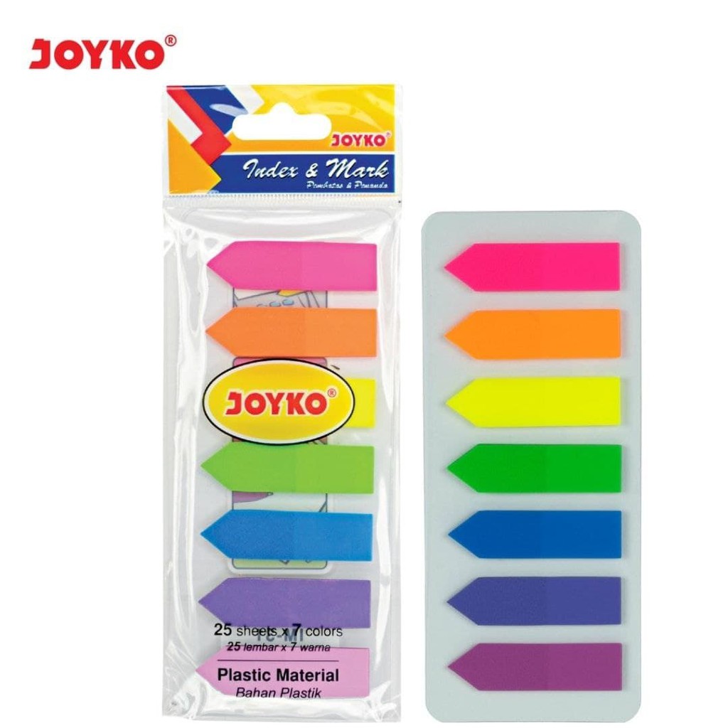 PEMBATAS JOYKO IM-31 INDEX & MARK / PENANDA 7 WARNA PLASTIK | Shopee ...