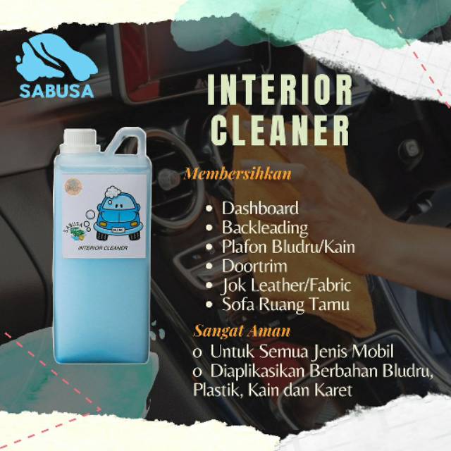 Jual Pembersih Interior Mobil, Jok, Dashboard, Backleading, Plafon ...