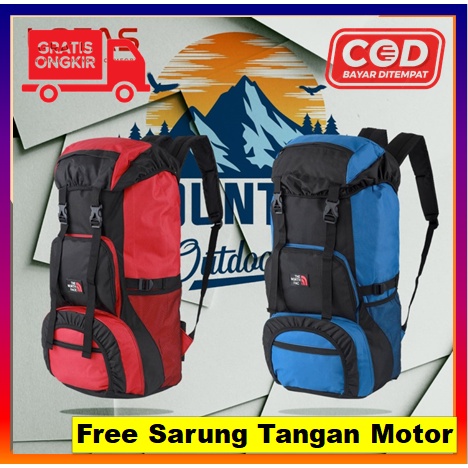Jual Tas Ransel Gunung Carrier 60 Liter Cowok Cewek Pria Wanita Camping ...