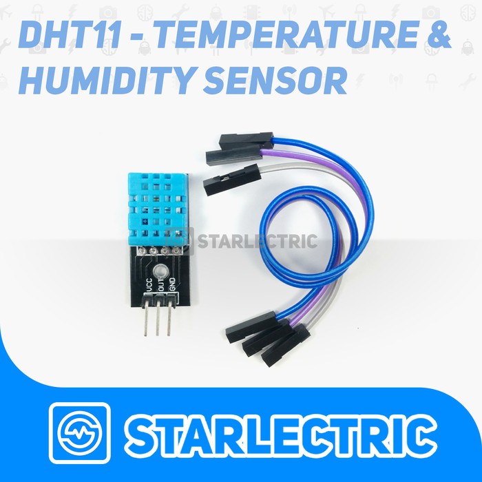 Jual Unik DHT11 Modul Sensor Suhu & Kelembapan + Kabel Limited | Shopee ... Jual Unik DHT11 Modul Sensor Suhu & Kelembapan + Kabel Limited | Shopee ...