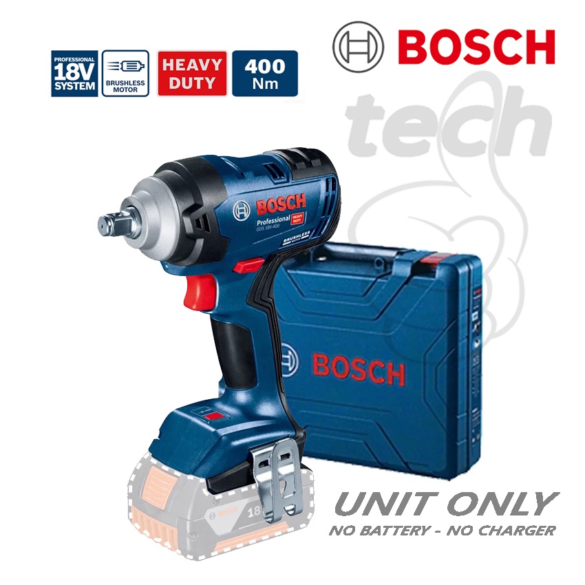 Jual Mesin Cordless Impact Wrench Baterai Bosch Gds 18v 400 Brushless