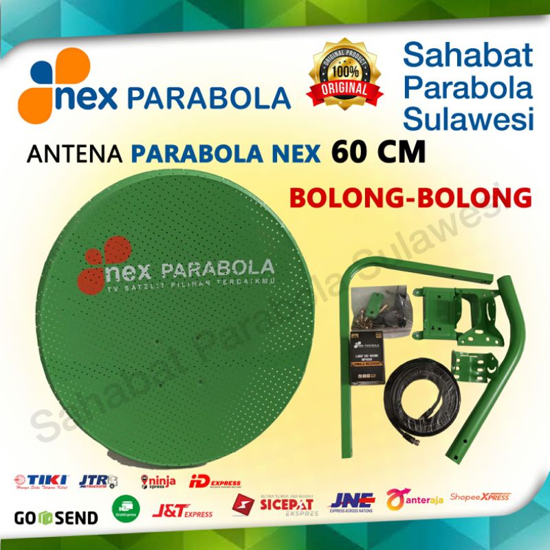 Jual ANTENA PARABOLA NEX 60 CM | Shopee Indonesia