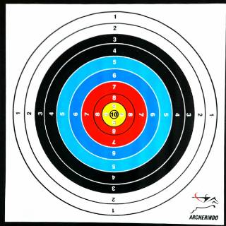 Jual Target Panahan - Print Target - Face Target Panahan Ukuran 60 x 60 ...