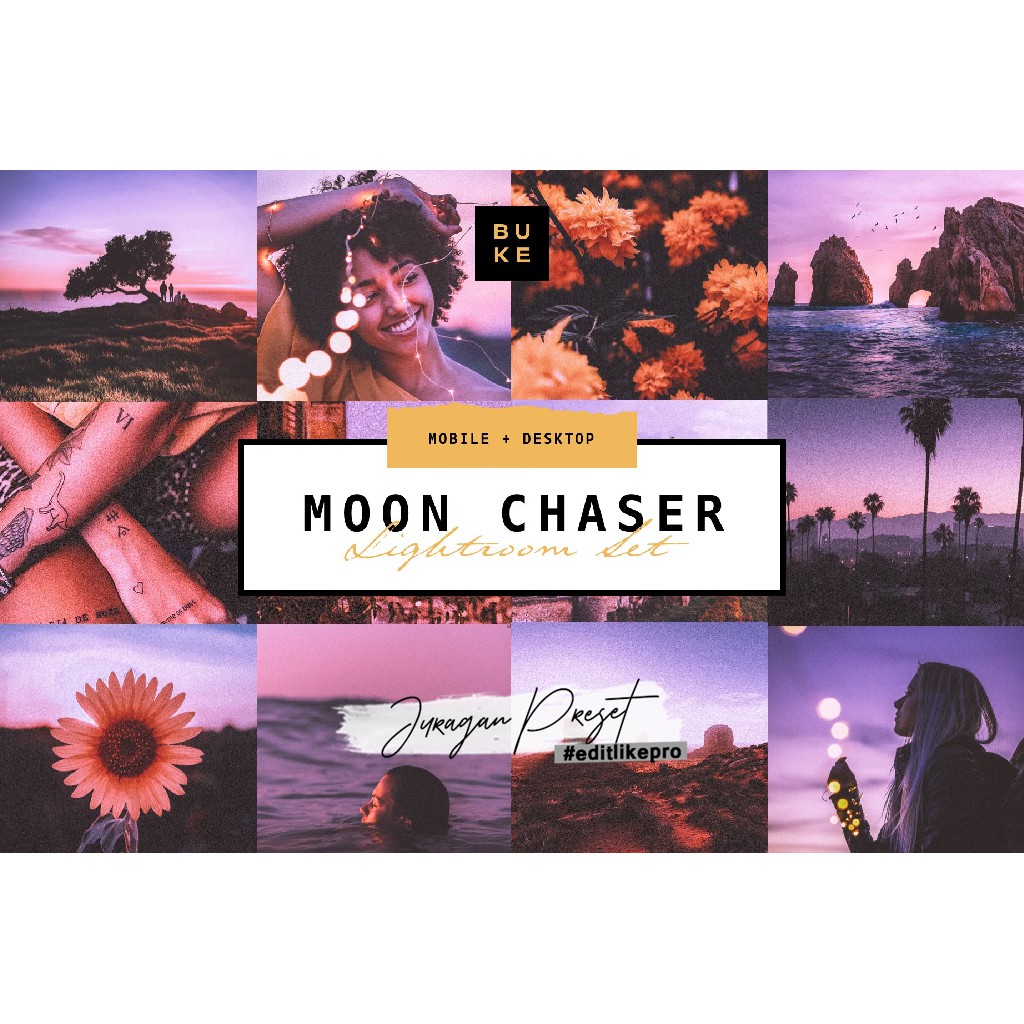 Jual BK - Moon Chaser Lightroom Preset | Shopee Indonesia