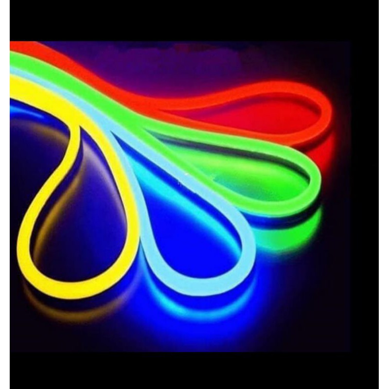 Jual lampu selang led neon flex flek 12v 12 volt 5meter 5 meter lampu ...