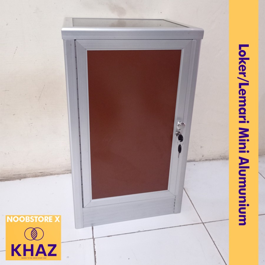 Jual Loker / Lemari Mini / Lemari Kecil / Lemari Anti Keropos Alumunium ...