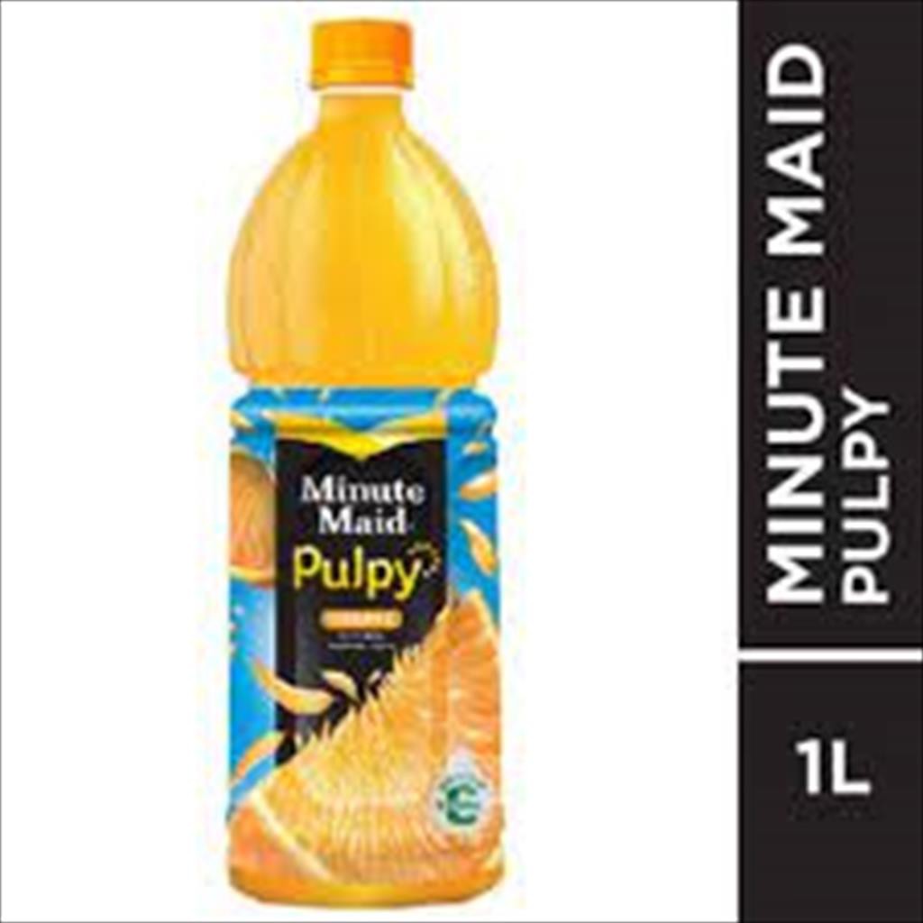 Jual Pulpy Orange 1 Ltr Minute Maid | Shopee Indonesia