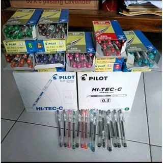 Jual pulpen hitech biru tua dan warna | Shopee Indonesia