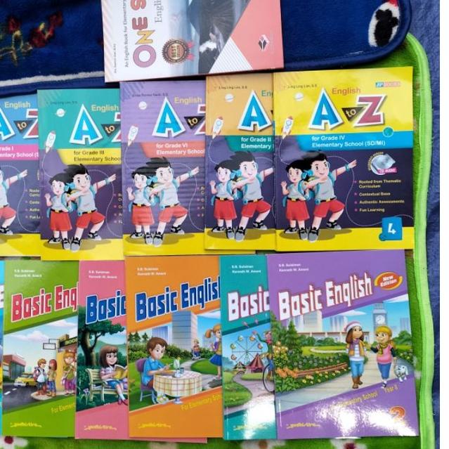 Jual ORIGINAL BUKU BAHASA INGGRIS SD ONE SENGLISH LETS TALK ENGLISH ENGLISH A TO Z BASIC ENGLISH ...