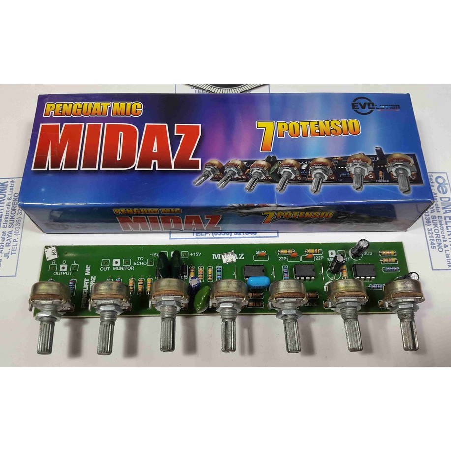 Jual KIT MIXER PENGUAT MIC 7 POTENSI BJ - MIDAZ | Shopee Indonesia