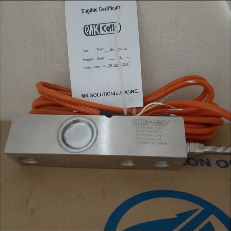 Jual Load cell MK-SBX 1ton / load cell shear beam 1ton | Shopee Indonesia