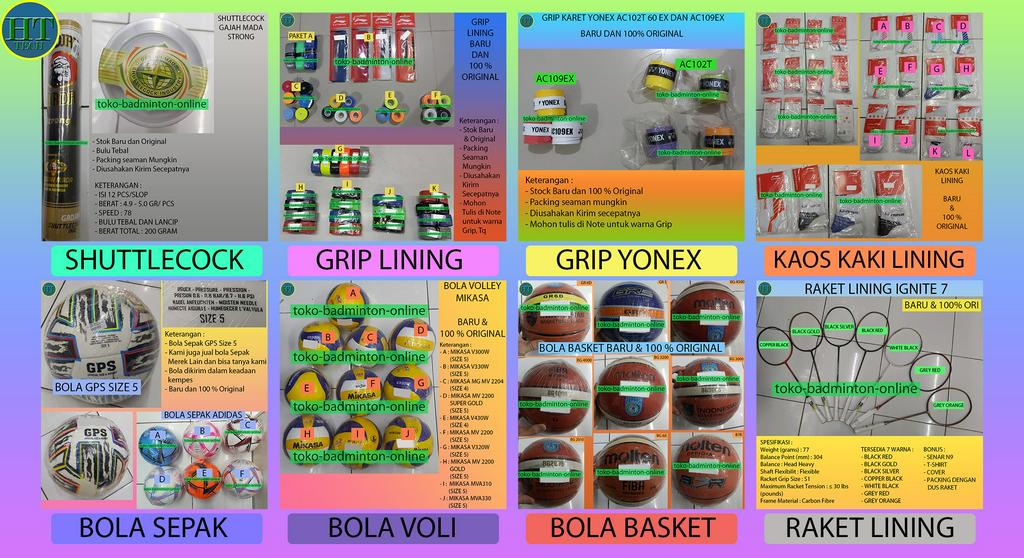 Produk TOKO BADMINTON ONLINE | Shopee Indonesia
