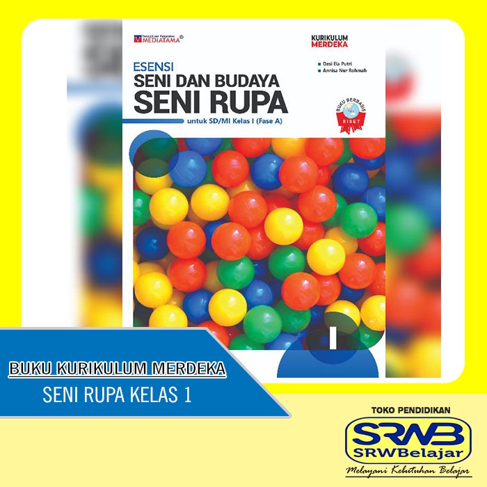 Jual BUKU KURIKULUM MERDEKA-SENI RUPA KELAS 1 SD/MI | Shopee Indonesia