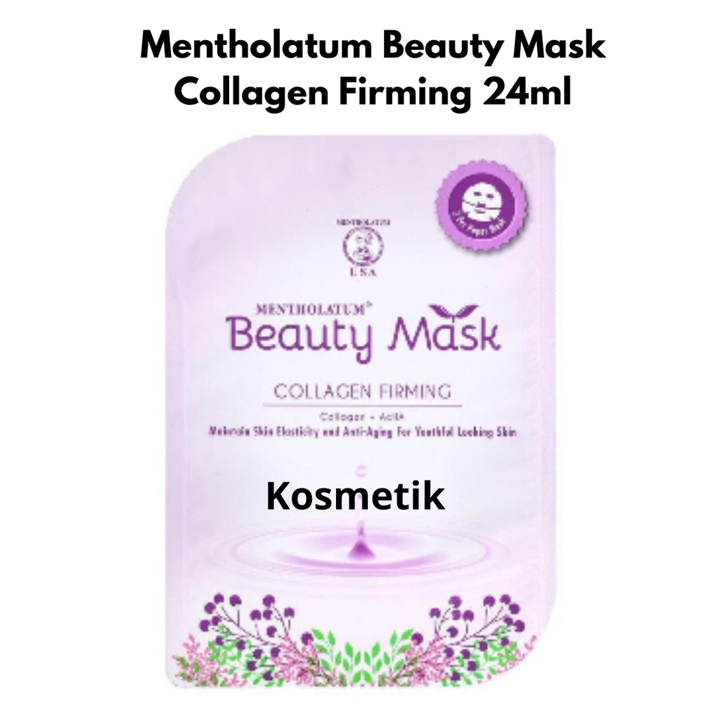Jual Mentholatum Collagen Firming Mask 24ml (1pcs) | Shopee Indonesia