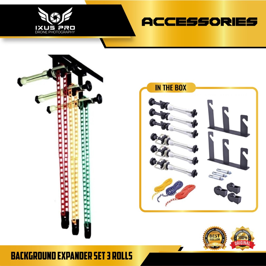 Jual Background Expander Set 3 Rolls | Shopee Indonesia