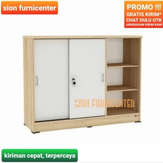 Jual lemari kantor kayu / lemari arsip / kabinet kantor / lemari file ...