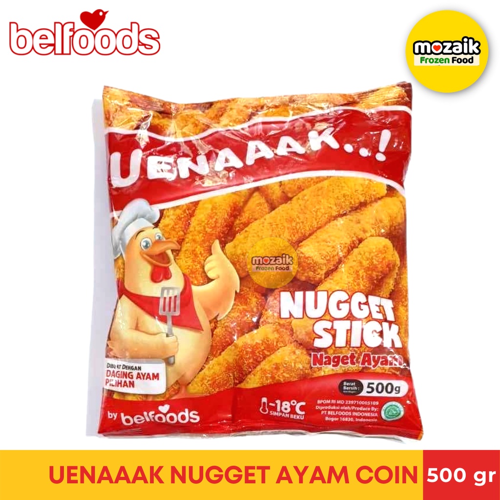 Jual Belfoods Nugget Ayam Stik Frozen Mart Frozen Food Palembang 500gr ...