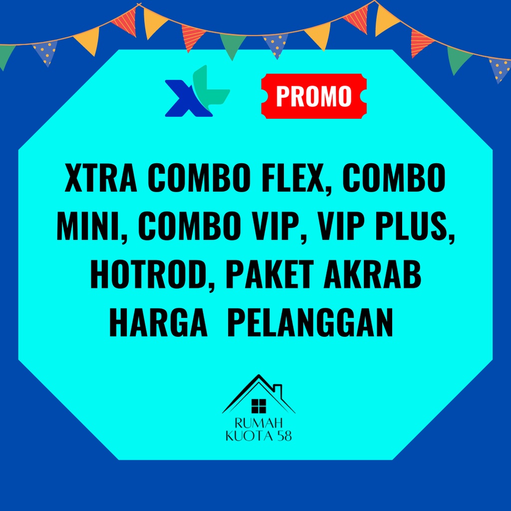Jual PAKET DATA XL COMBO FLEX, COMBO VIP, COMBO MIINI, COMBO PLUS ...