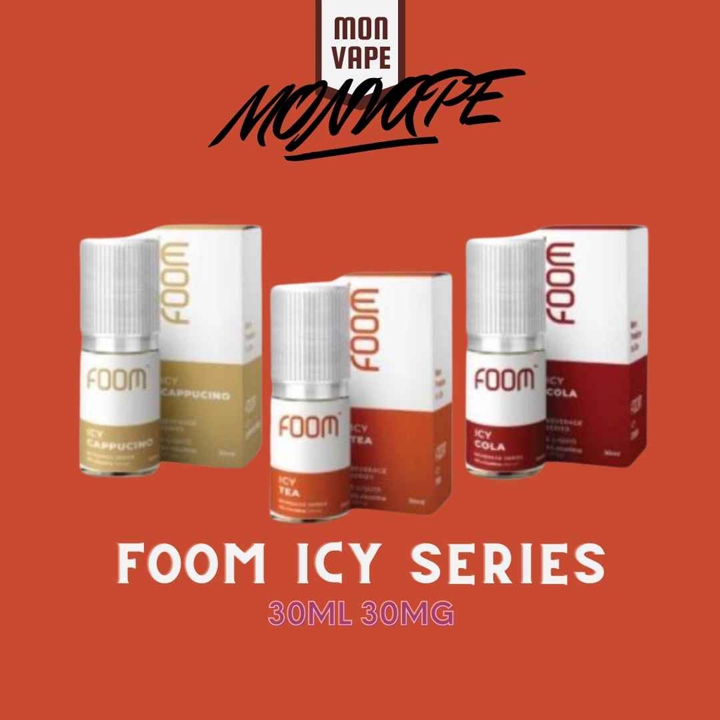 Jual FOOM BEVERAGE SERIES 30ML 30MG BY FOOM LAB E-LIQUID | Shopee Indonesia