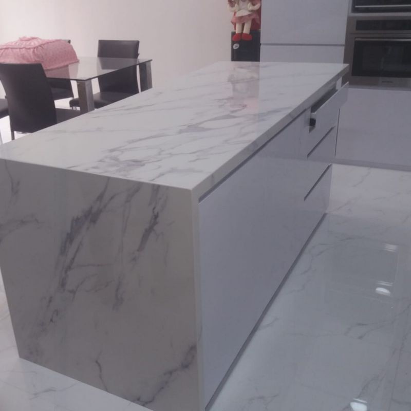 Jual statuario Quartz stone/top table Marmer granit Indonesia|Shopee ...