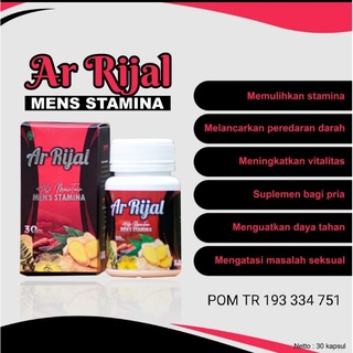 Jual Men's Stamina "AR-RIJAL" | Kapsul khusus Pria | penambah Stamina ...