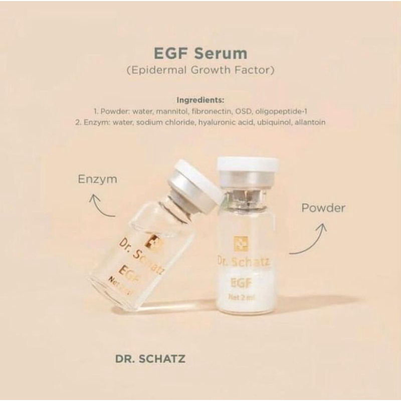 Jual Dr schatz EGF serum (1box isi 10 pasang) | Shopee Indonesia