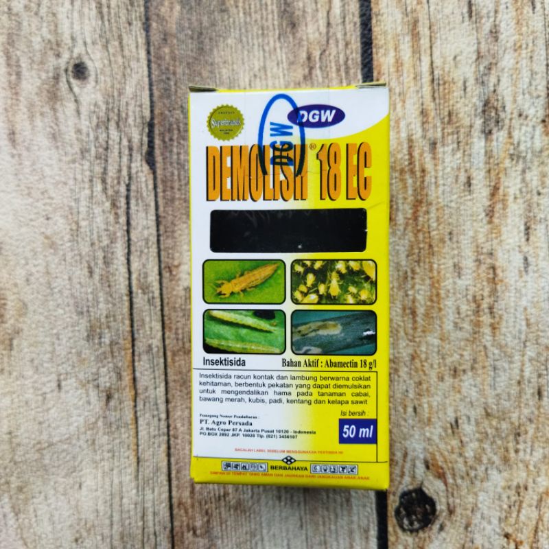 Jual Obat Pertanian DEMOLISH 18 ec (50 ml) | Shopee Indonesia