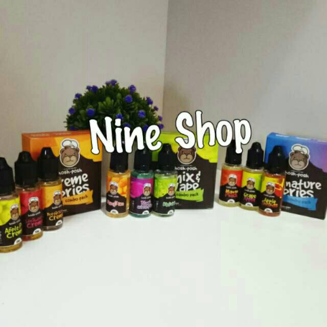Jual Liquid Premium Hosh Posh 60ml ( 3btl x 20ml) | Shopee Indonesia