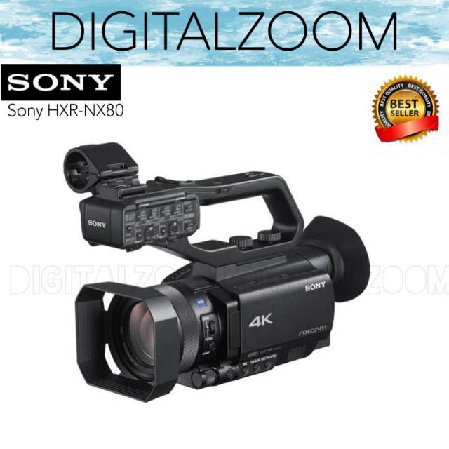 Jual SONY HXR-NX80 CAMCORDER 4K - SONY NX80 Indonesia|Shopee Indonesia