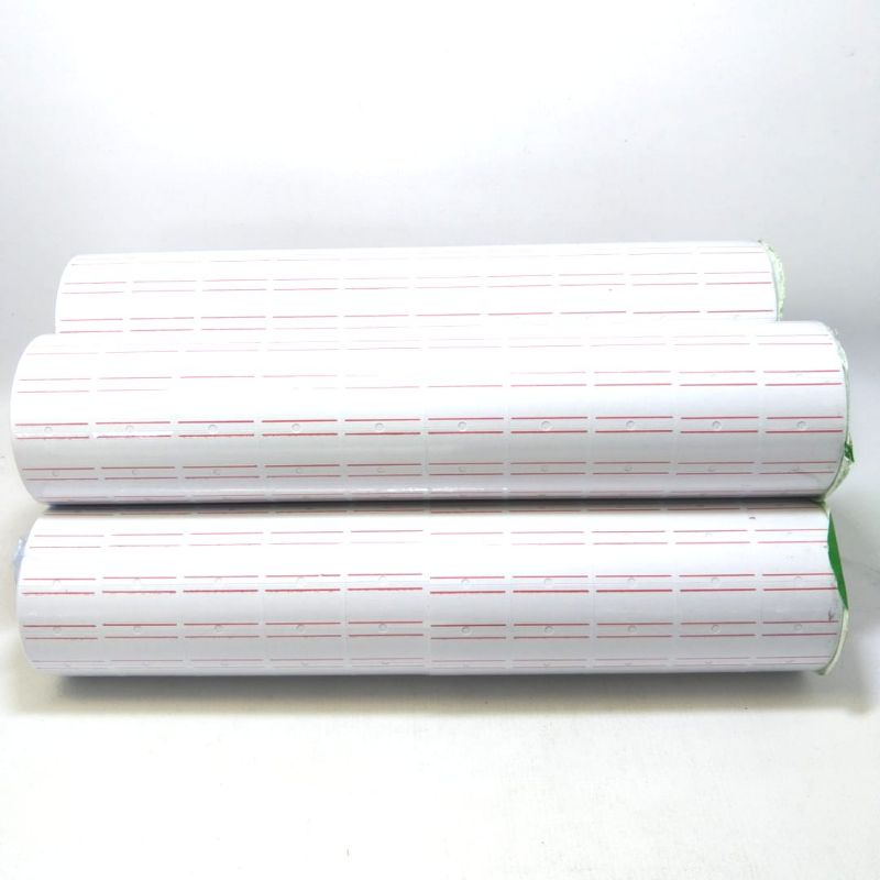 Jual (1 Slop isi 10 Roll) Label Harga / Isi Label Harga / Refill Label ...