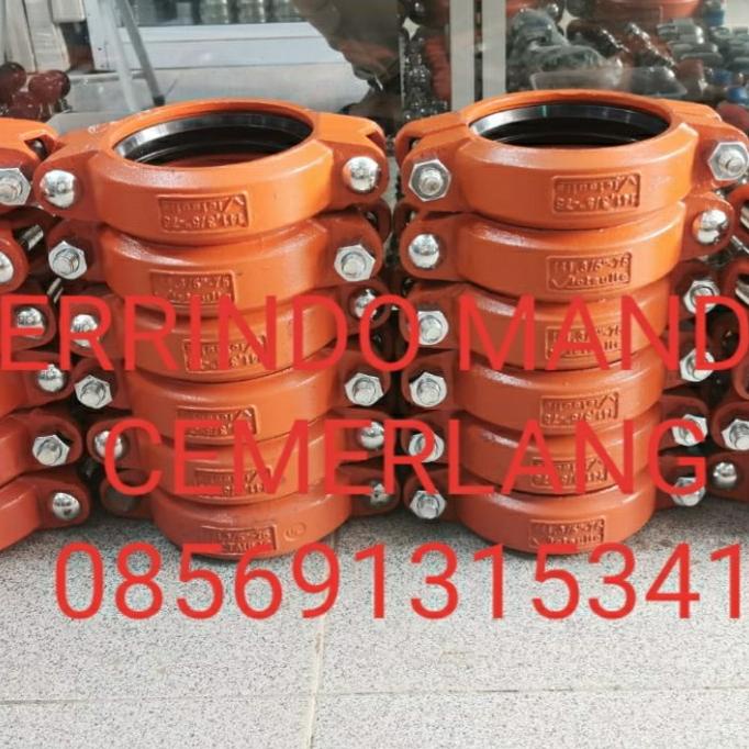 Jual Victaulic Coupling Clamp 5" Style 75 Original USA | Shopee Indonesia