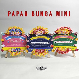 Jual PAPAN BUNGA MINI (Custom) / Hadiah Wisuda / Kado Ulang Tahun Unik ...