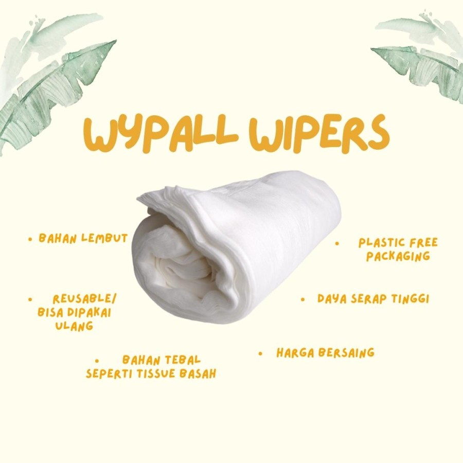 Jual Tissue Wypal 100 gram | Lap Ajaib | Reusable Tissue | Shopee Indonesia