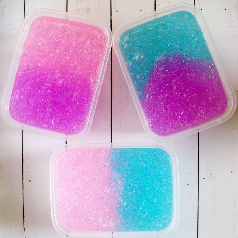 Jual Duo glitter slime 200ml | Shopee Indonesia