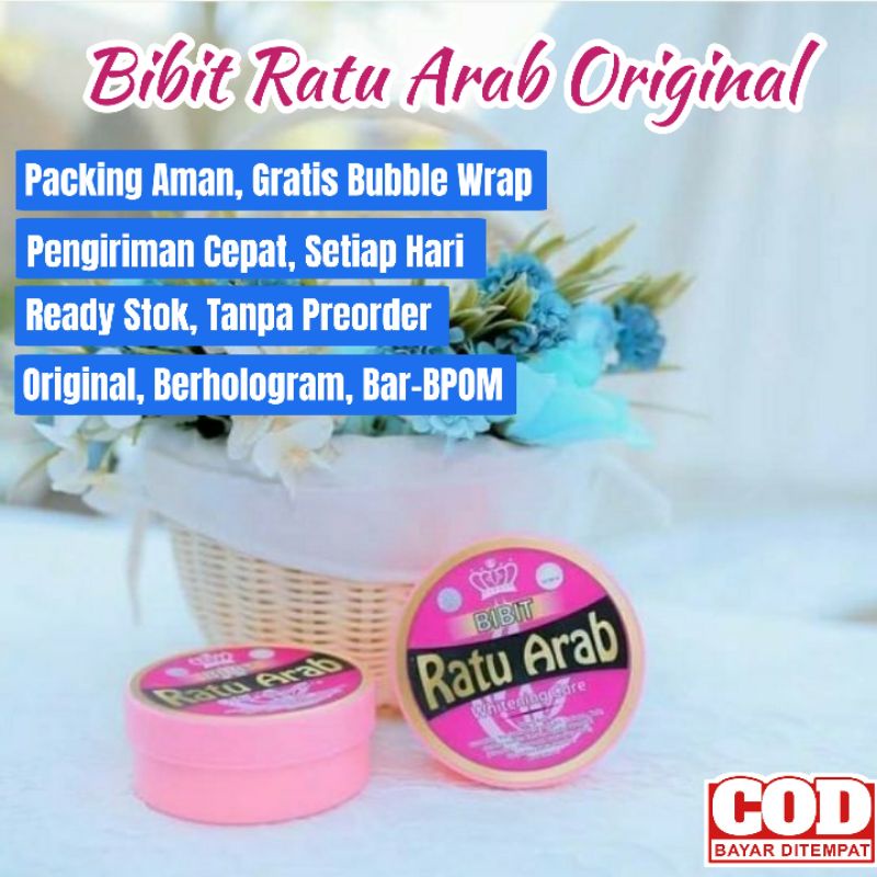 Jual Bibit Ratu Arab Original 100% Asli Pemutih Ampuh Hand Bodi Lotion ...