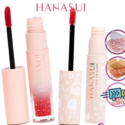 Jual HANASUI Mattedorable Lip Cream/Lip Tint | Shopee Indonesia