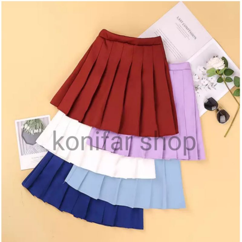 Jual Rok Anak Lipit Rok anak perempuan rok anak cewek 1 sampai 8 tahun ...