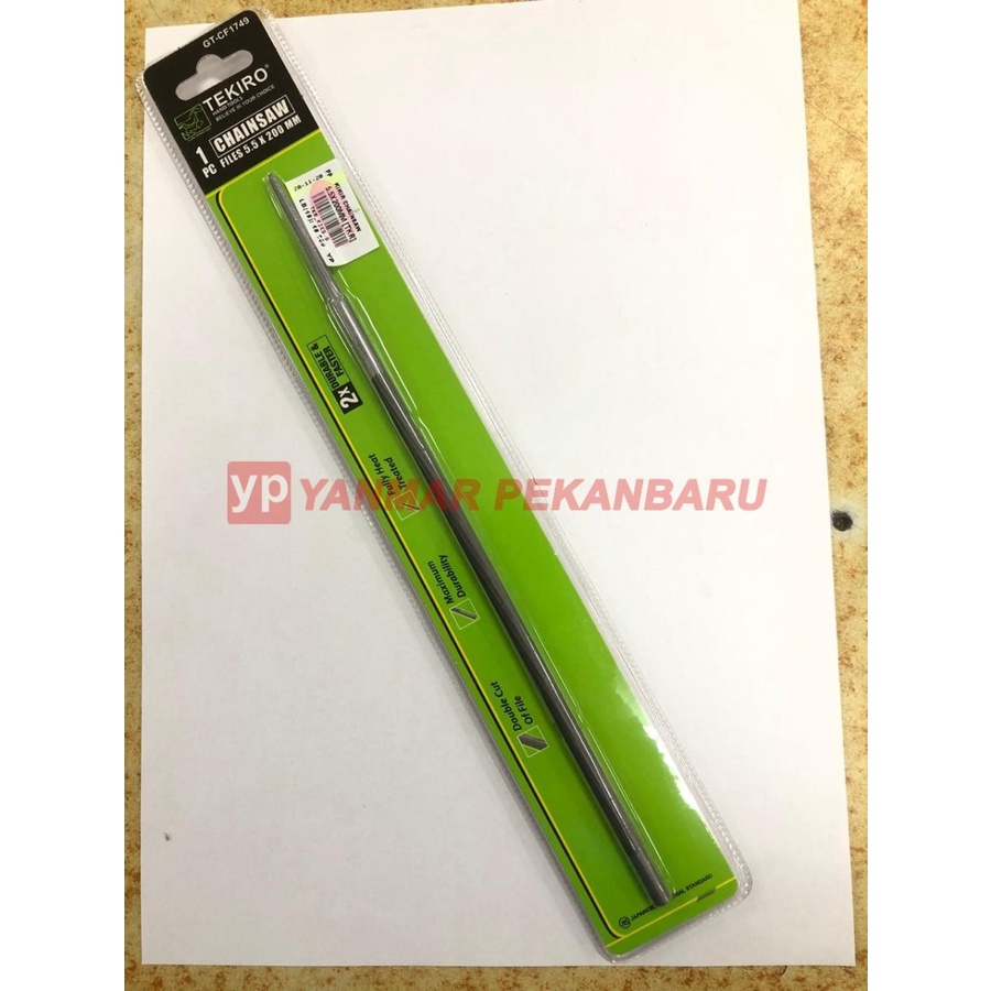 Jual Kikir gergaji chainsaw 4,8 X 200MM FILES TEKIRO | Shopee Indonesia