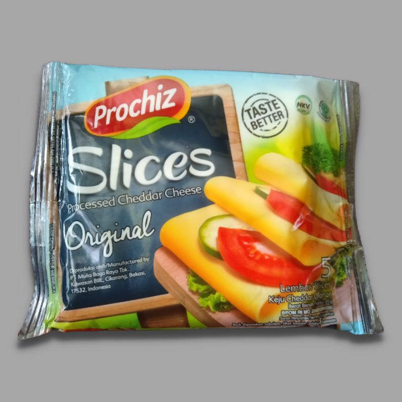 Jual Prochiz Keju Cheddar Slice Isi 5 Lembar 85 gram | Shopee Indonesia