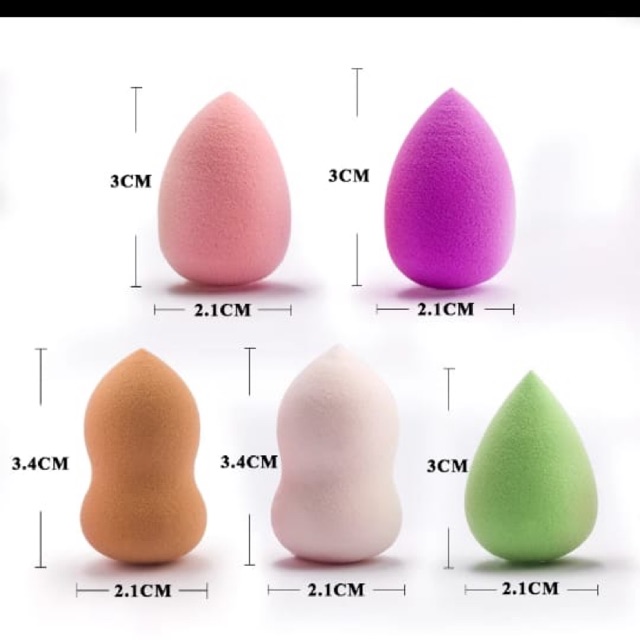 Jual sponge makeup / sponge beauty blender (small) | Shopee Indonesia
