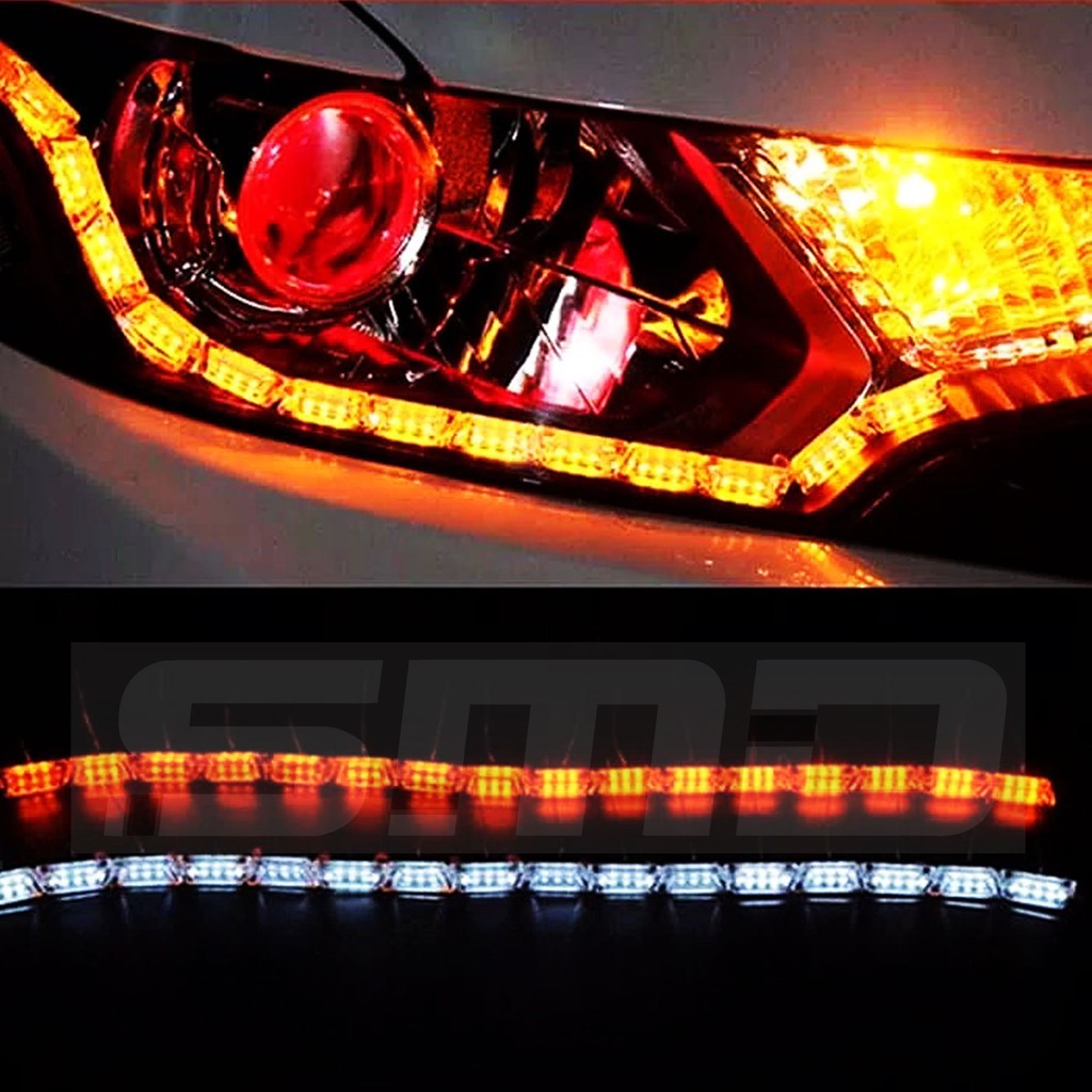 Jual Lampu LED DRL Crystal Sein Lexus Running 50 Cm Mobil / Motor ...
