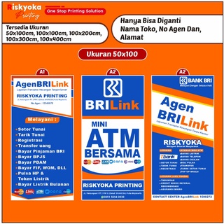 Jual Spanduk / Banner BRI Link Custom Ukuran | Shopee Indonesia