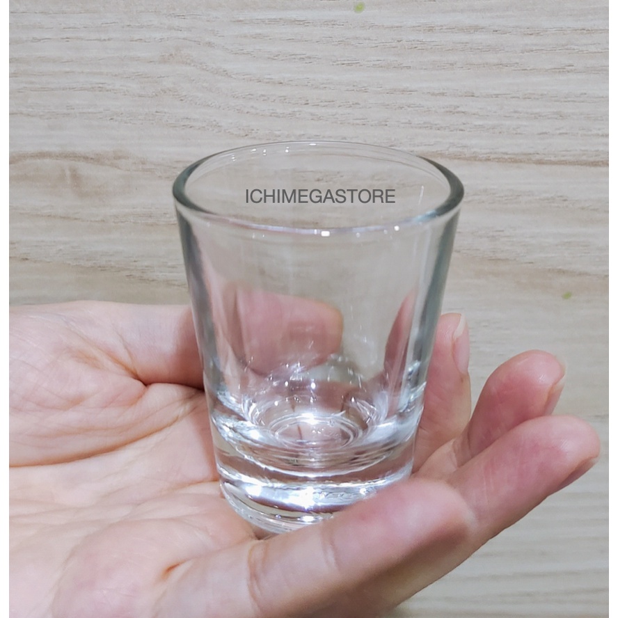 Jual ICHIMEGASTORE Gelas Sloki Kaca Kedaung KIG Shot Glass Gelas ...